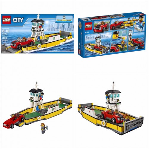 7底: LEGO City 60119 經典渡海小輪