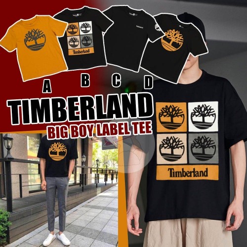 7底: Timberland Label Tee 中童短袖上衣 (A款)