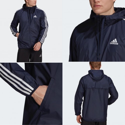 1中: Adidas #10568 男裝外套 (深藍色)